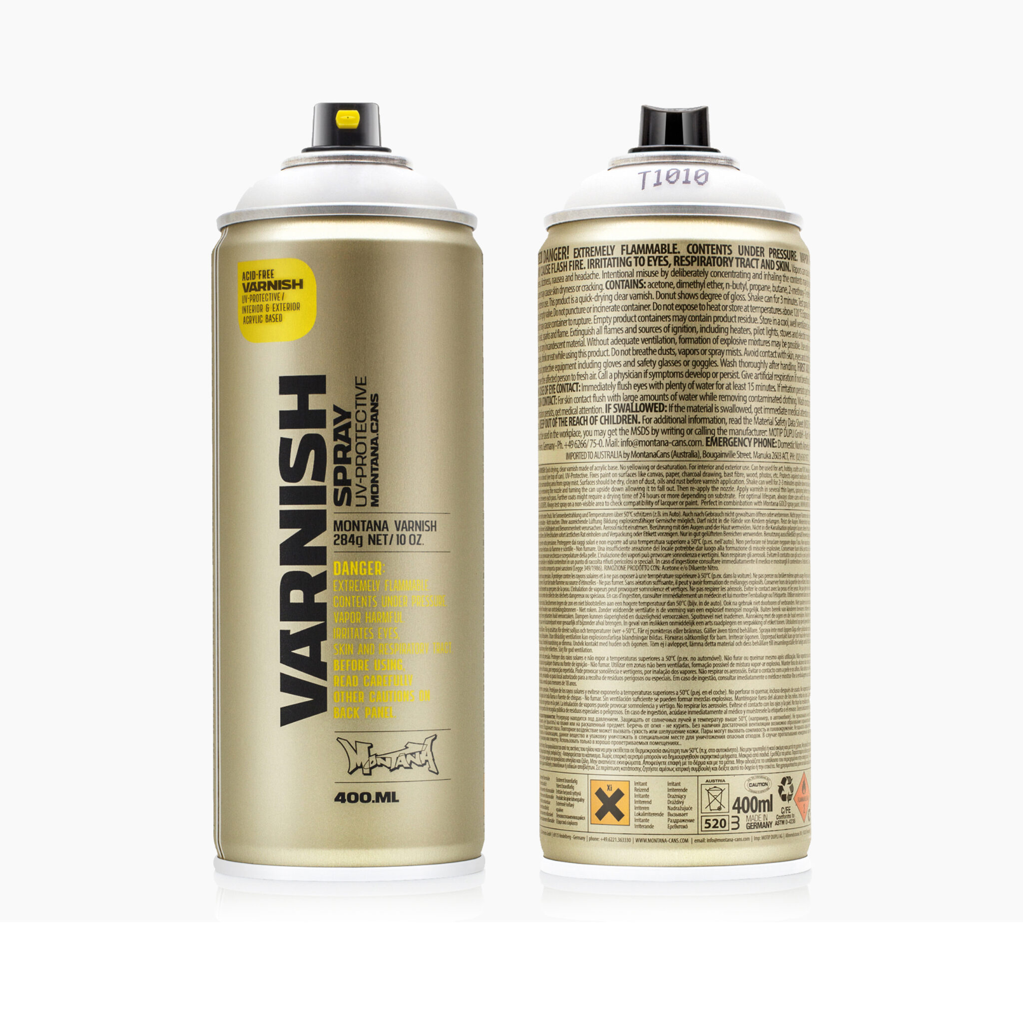 High-Quality Transparent Matte Spray Paint - Montana Tech - MC Fact