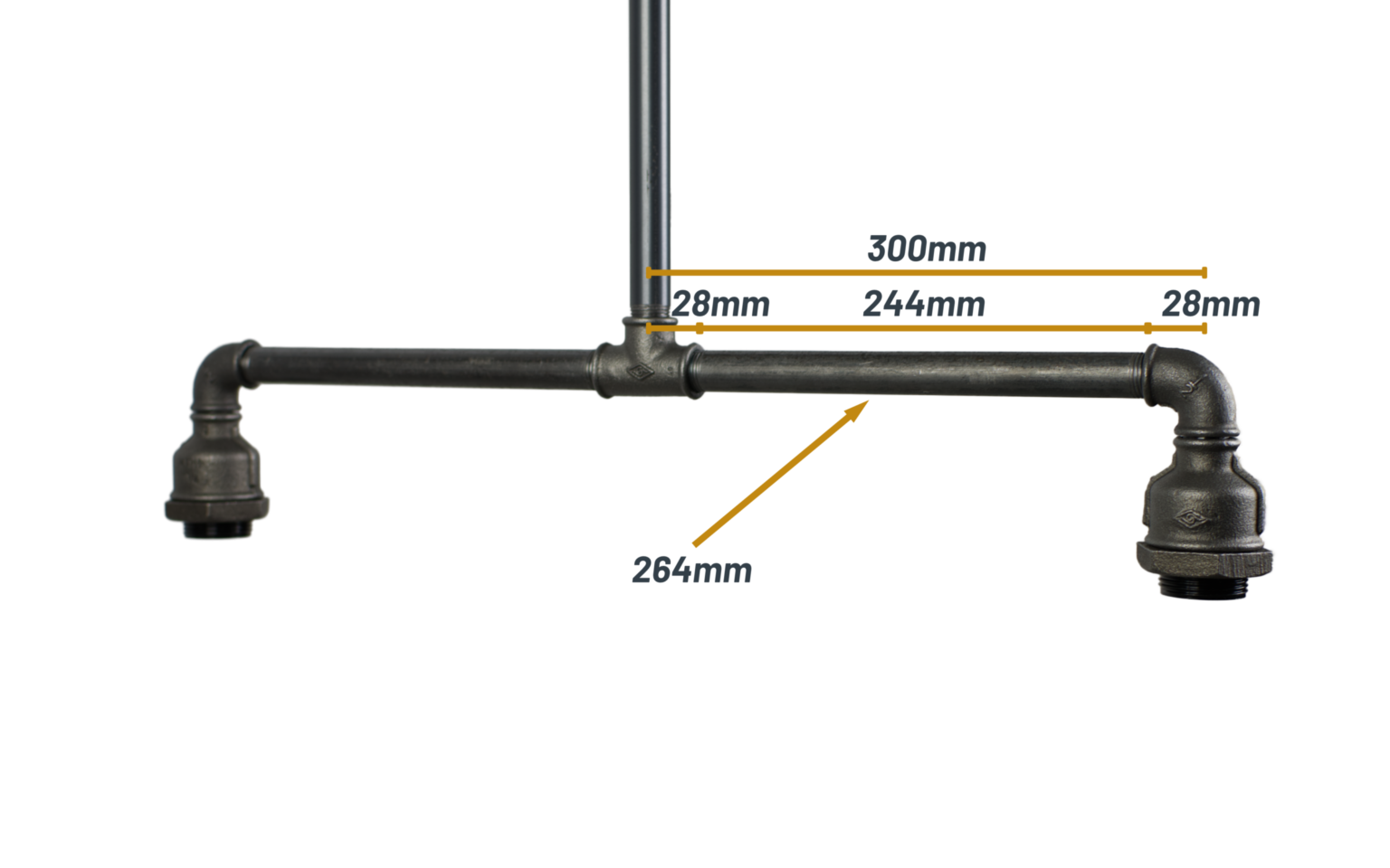 Taille Raccord Plomberie De 1/2 Pouce à 1 Pouce - MC Fact