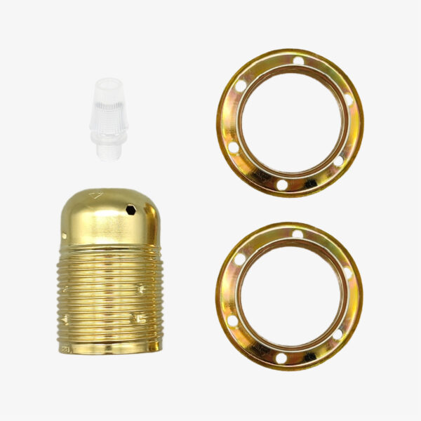 E27 diy double ferrule metal socket - MC Fact