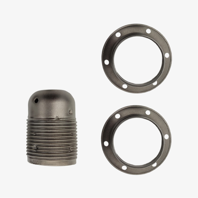 DIY E27 double ferrule metal socket - MC Fact