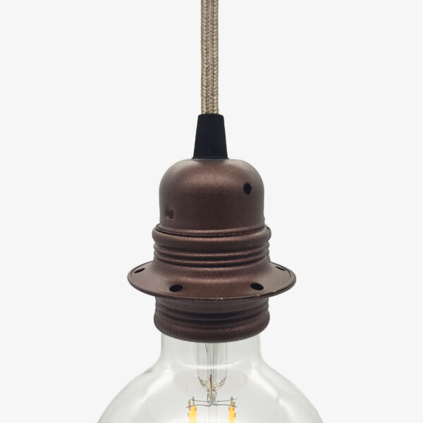 E27 diy double ferrule metal socket - MC Fact