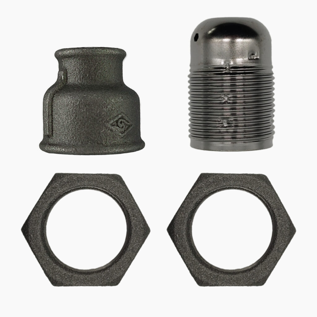 Douille Industrielle Double écrou E27 Pour Raccord - MC Fact