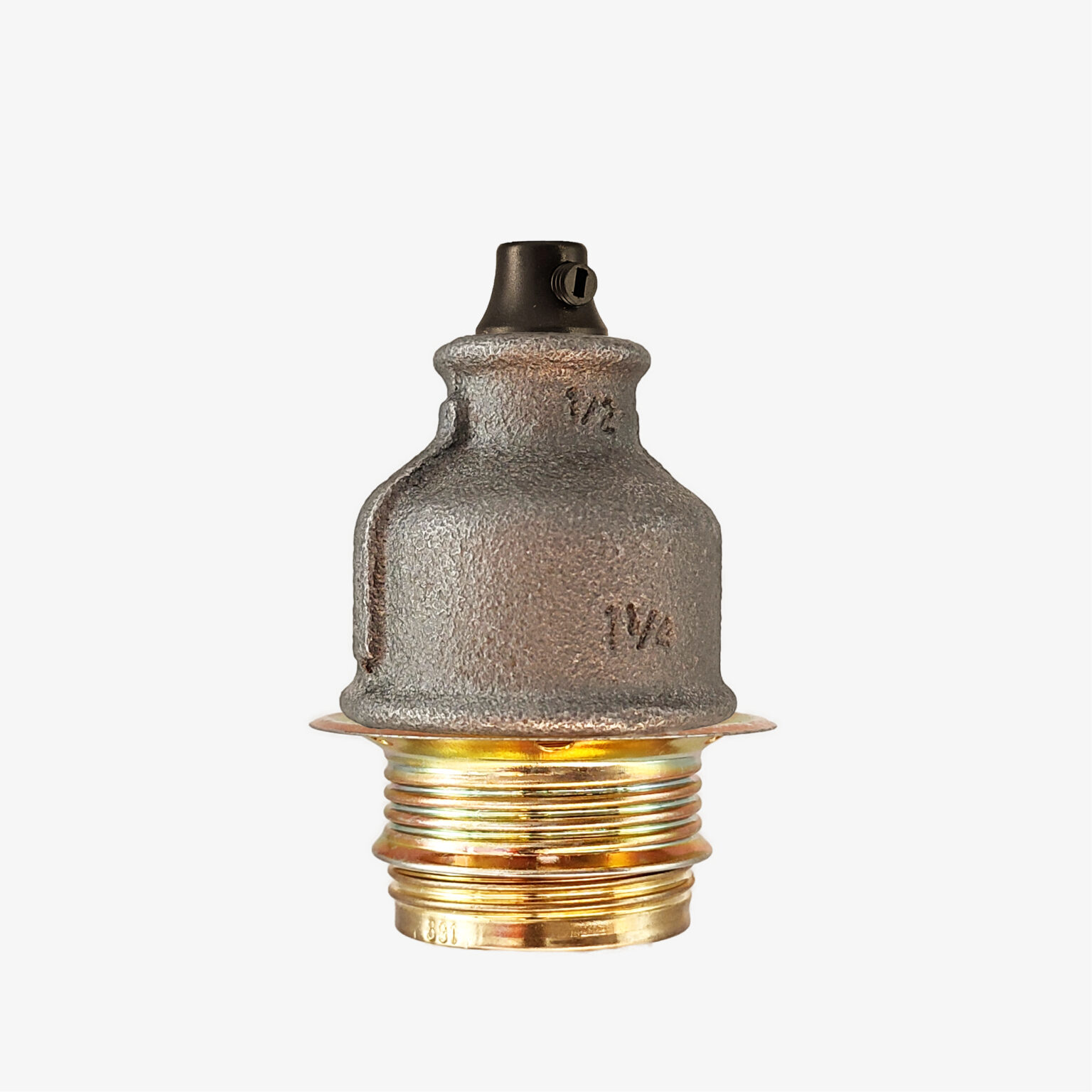 Douille E27 Métallique Style Indus Pour Cable - MC Fact