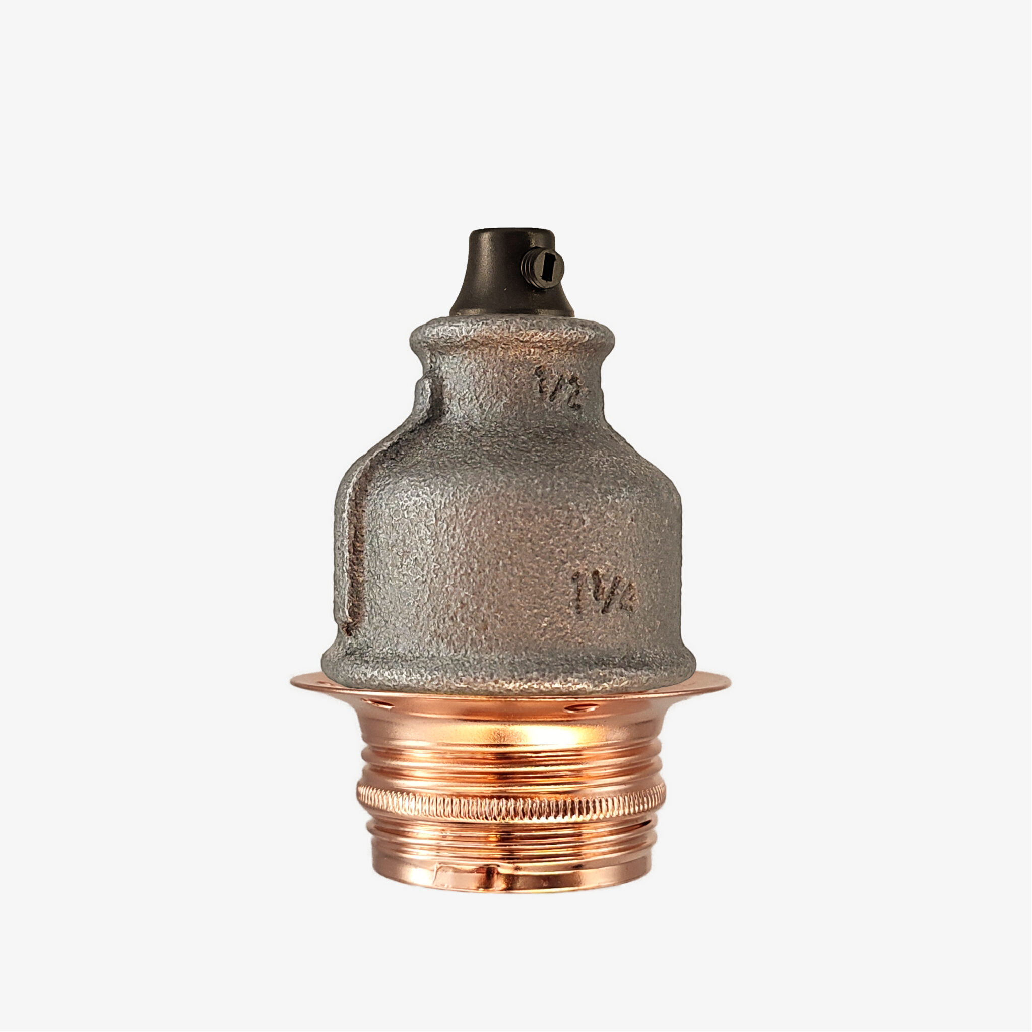 Douille E27 métallique style indus pour cable - MC Fact