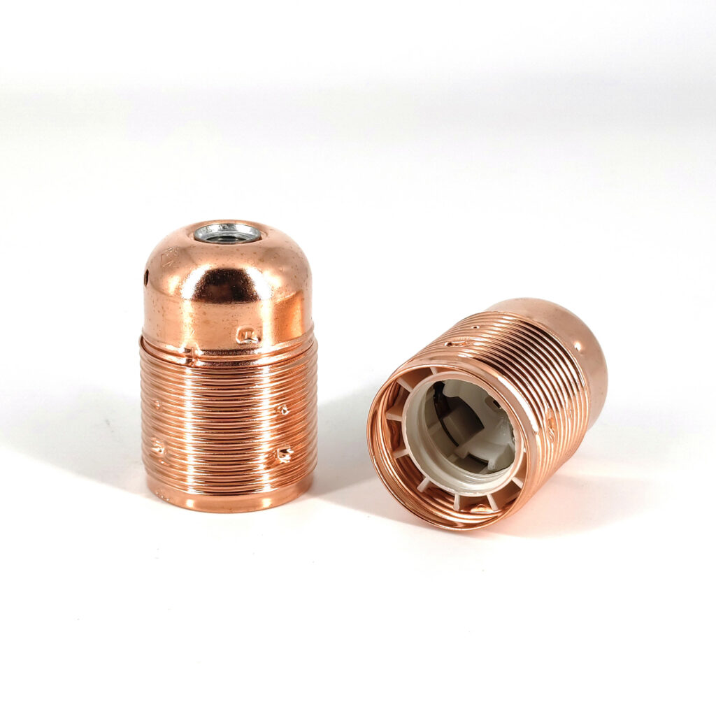 Lampenfassung Metall E27 DIY ohne Ferrule - -. MC Fact