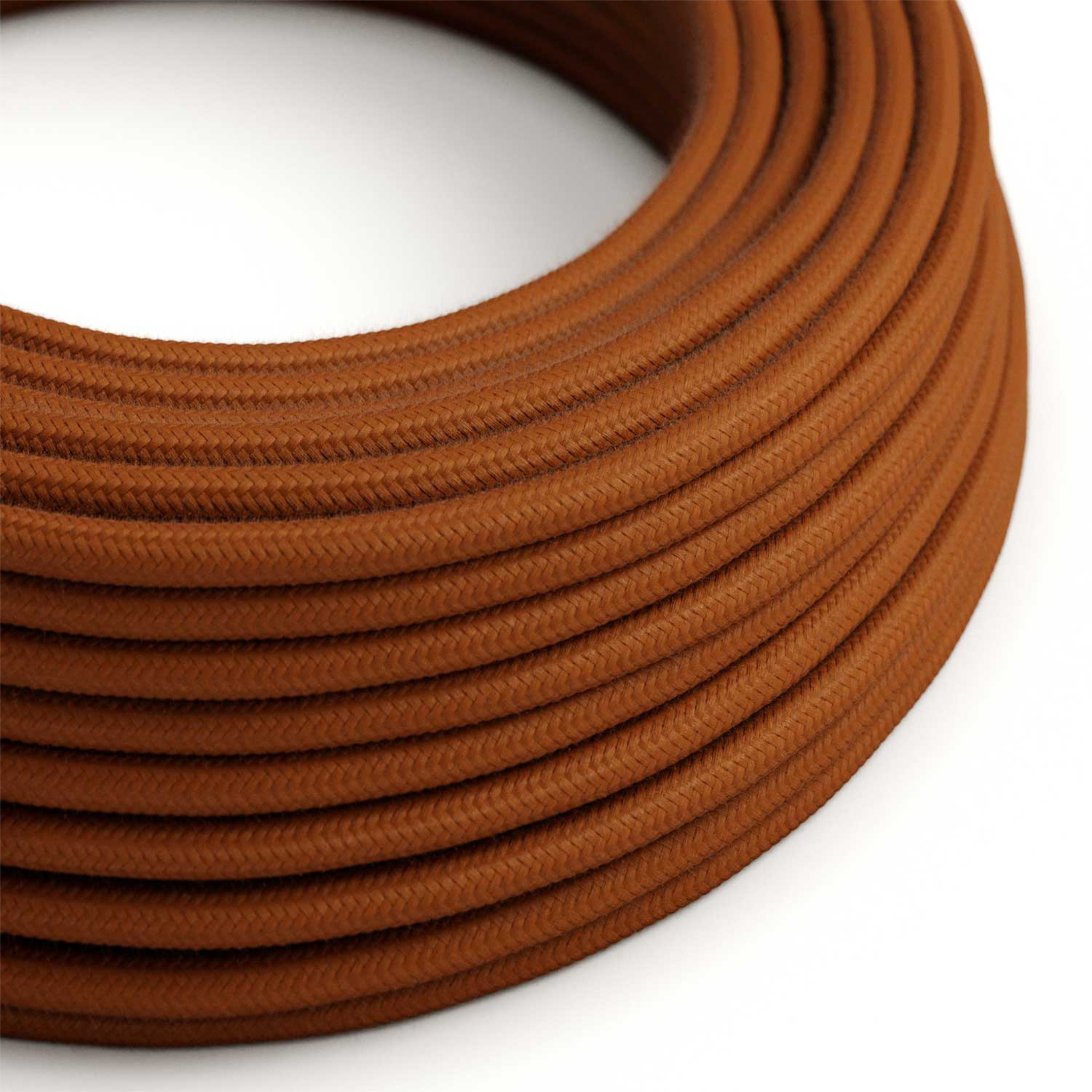 Elektrische kabel, bruin, kleikleurig, rond, 3x0,75 - MC Fact