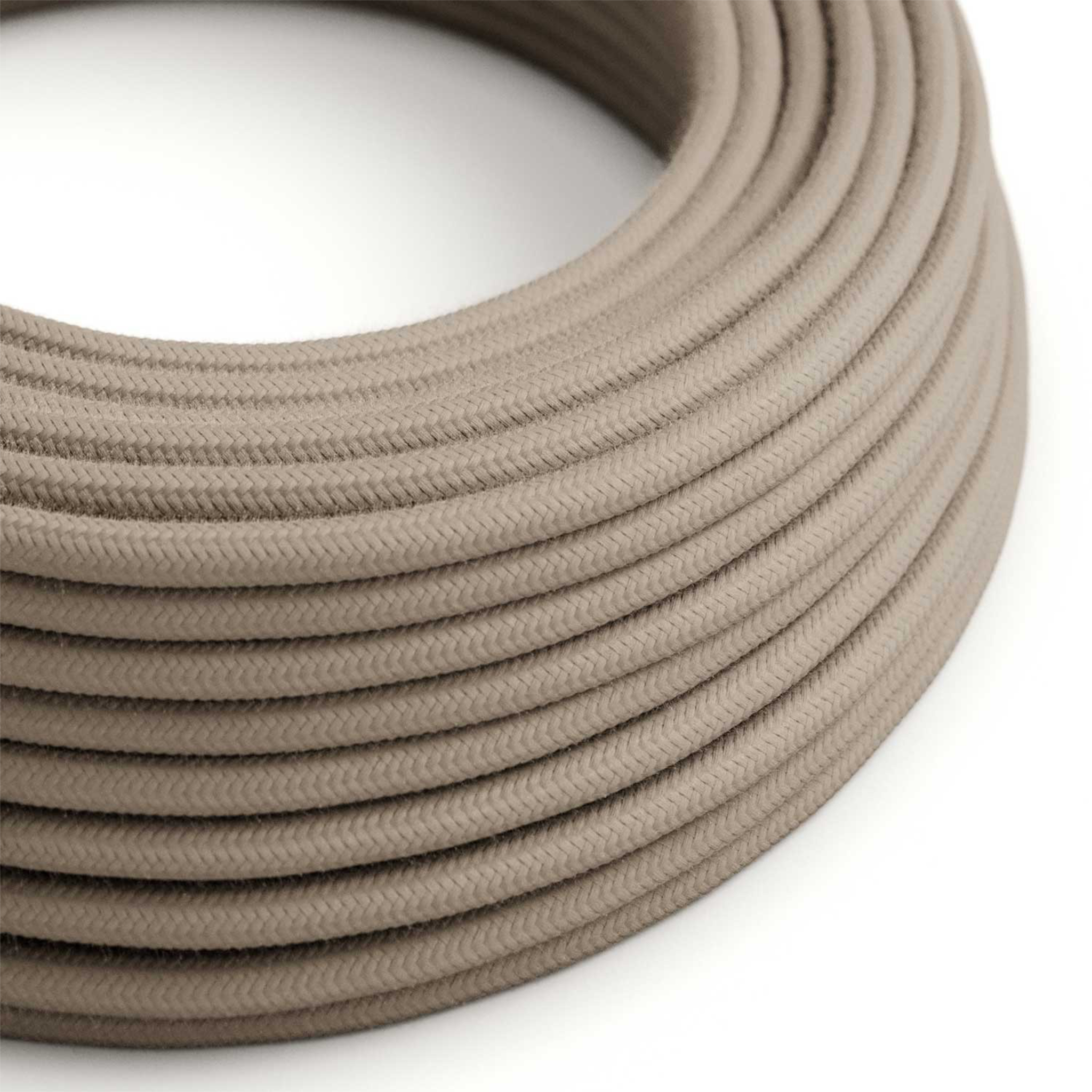 Electrical cable Beige Turtle Dove Textile 3x0.75 - MC Fact