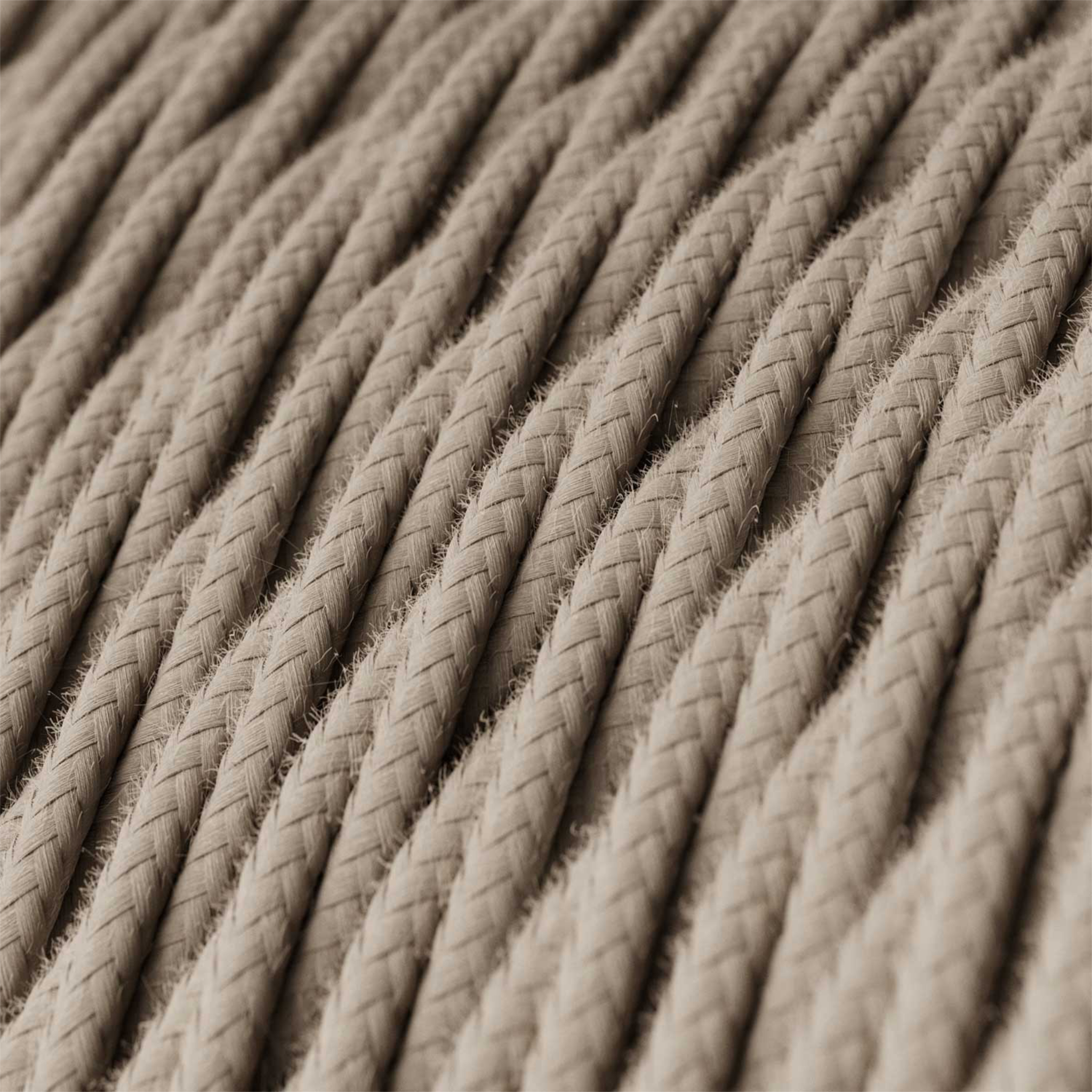Twisted Beige Dove Wire 2x0.75 or 3x0.75 - MC Fact