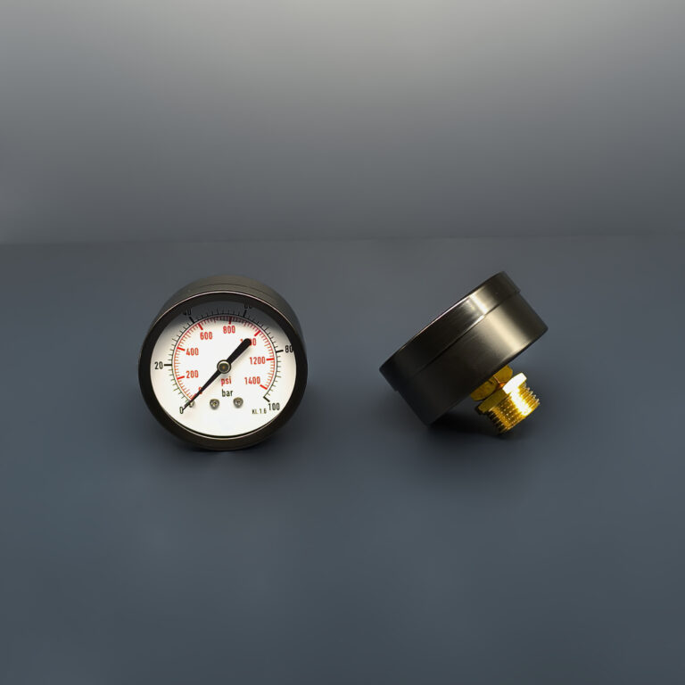 Manomètre Axial Métallique Plomberie et Déco 63mm - MC Fact