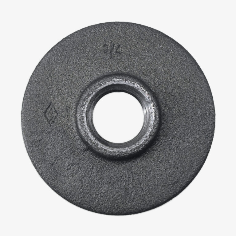 Hole-free plumbing flange in malleable cast iron - MC Fact